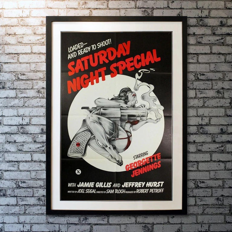 Saturday Night Special, Unframed Poster, 1976 For Sale at 1stDibs