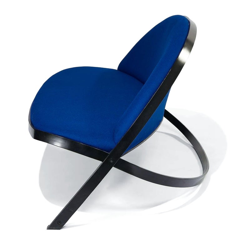 Saturn Sofa by Gaston Rinaldi for Rima, Italy, 1957, Maharam Blue ...