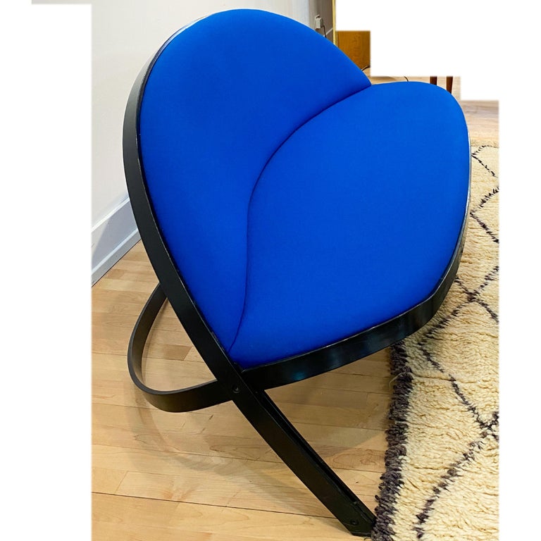 Saturn Sofa by Gaston Rinaldi for Rima, Italy, 1957, Maharam Blue ...