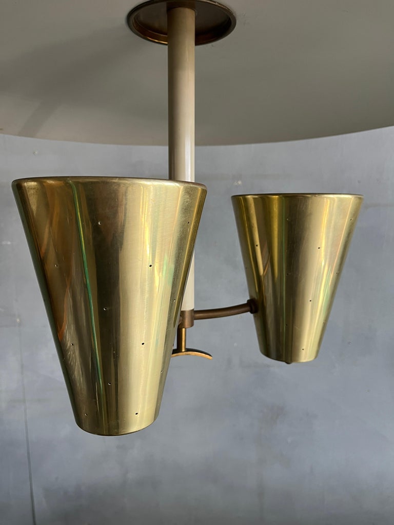 Saucer Pendant Light by Edward Wormley for Lightolier For Sale at 1stDibs