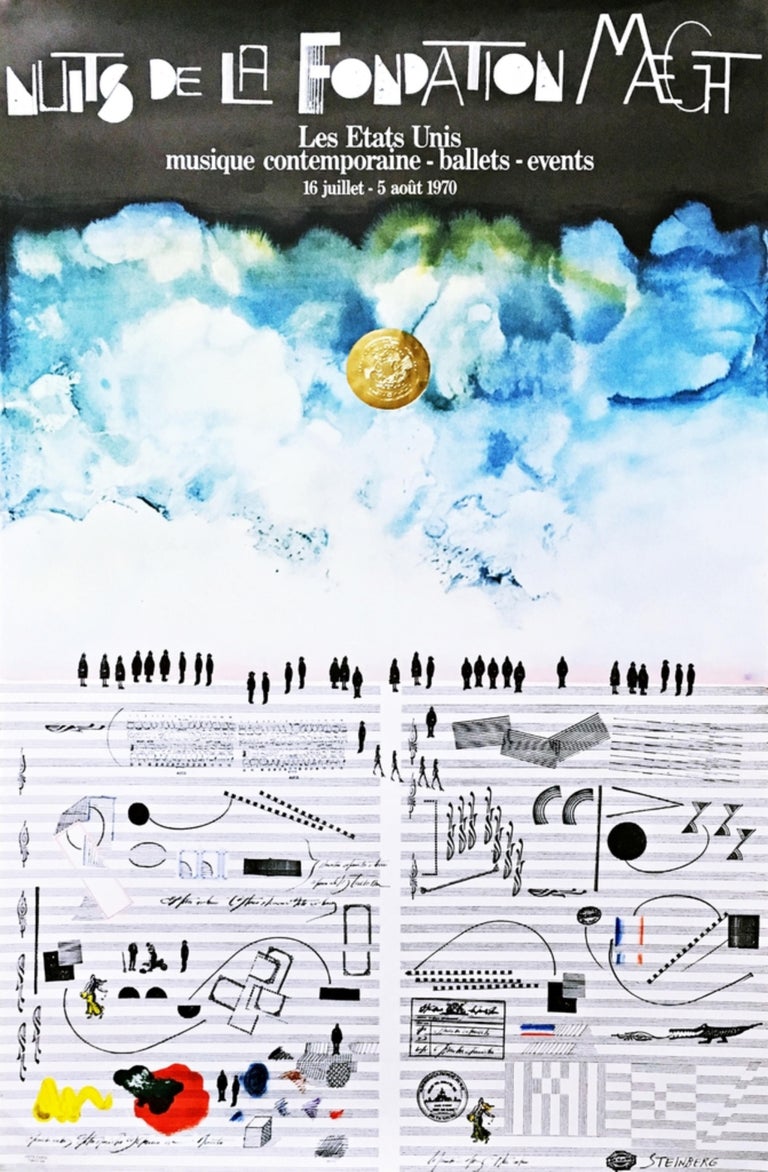 Saul Steinberg - Nuits de La Fondation Maeght For Sale at 1stDibs