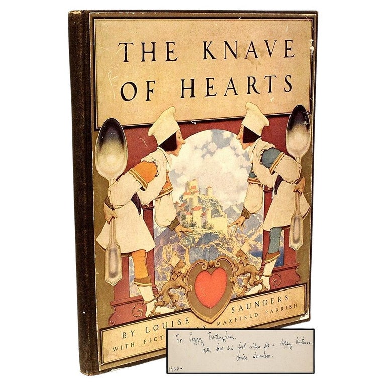 Saunders 'Maxfield Parish', the Knave of Hearts, First Ed. Presentation ...