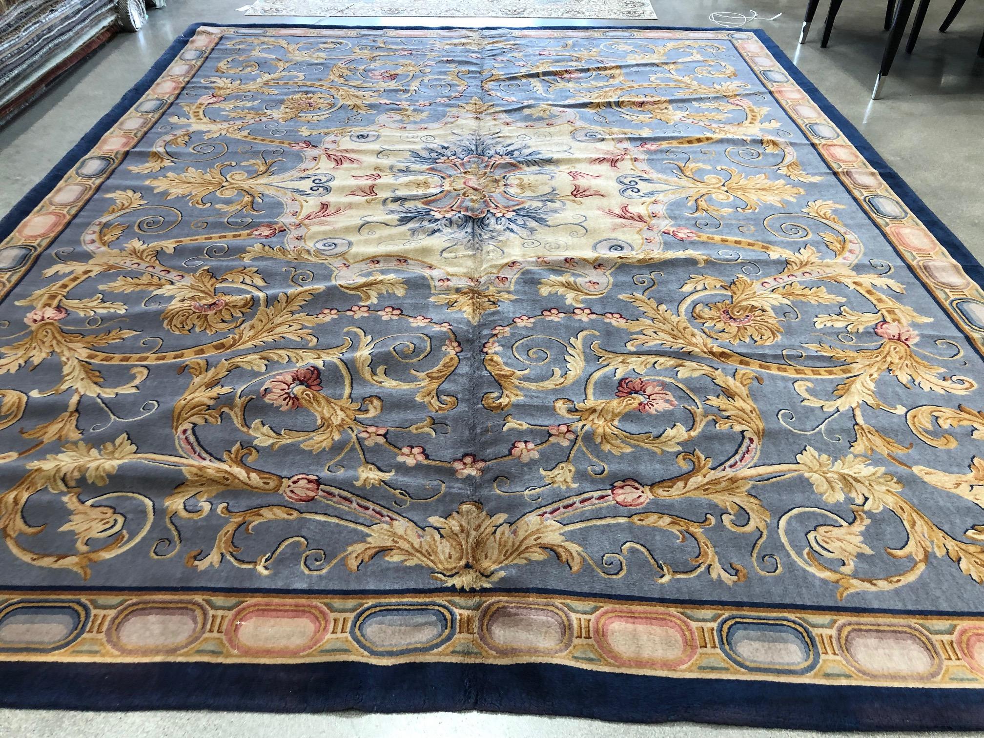 Savonnerie Rug at 1stDibs