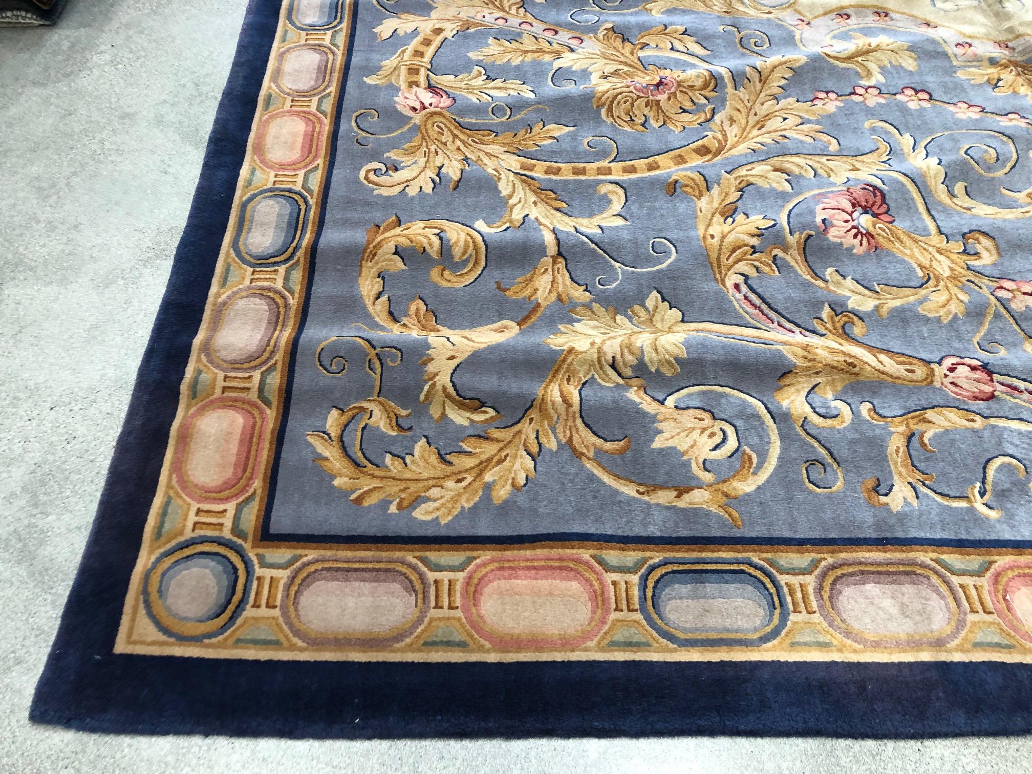 Savonnerie Rug at 1stDibs
