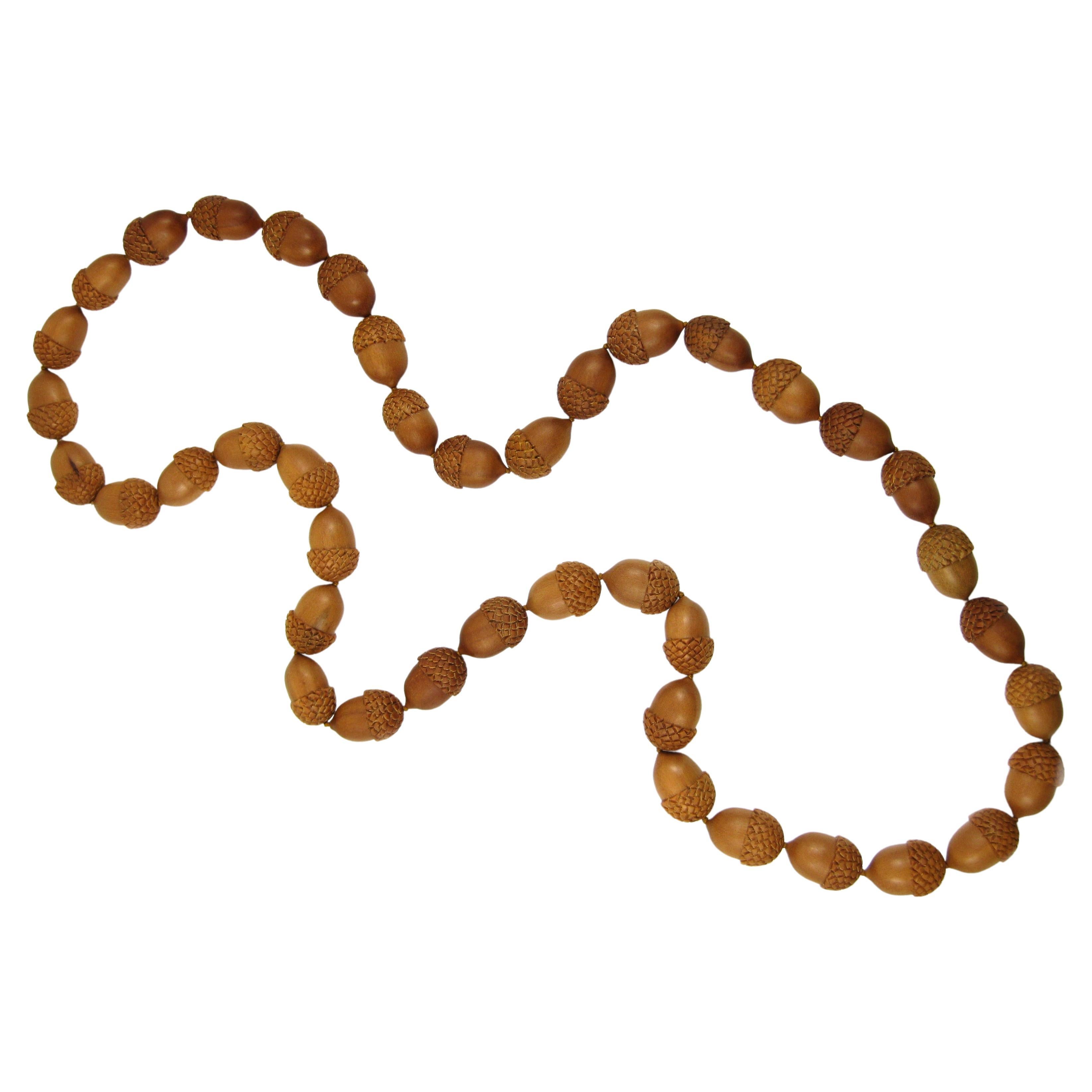 CONSTANCE ABERNATHY Carved Hardstone Necklace at 1stDibs