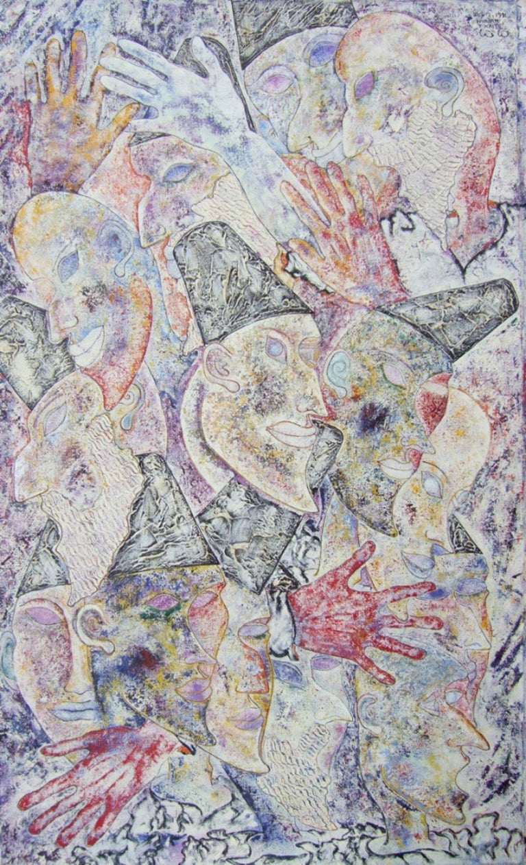 Sax Berlin - Fools Of Clear Light. Contemporary Figurative Oil Painting ...