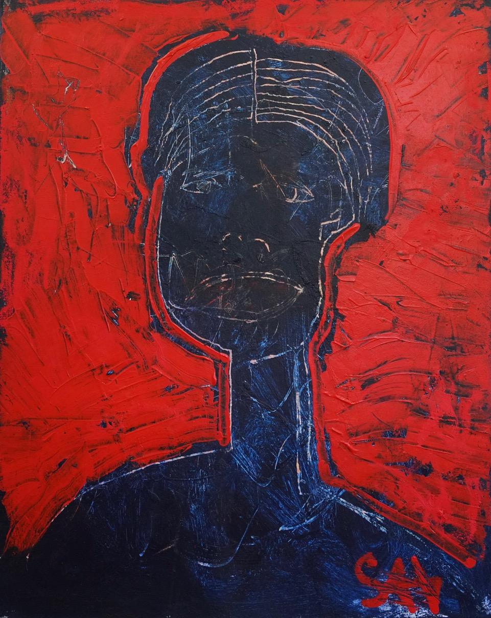 Sax Berlin - "Homeless" Contemporary Figurative Oil Painting For Sale ...