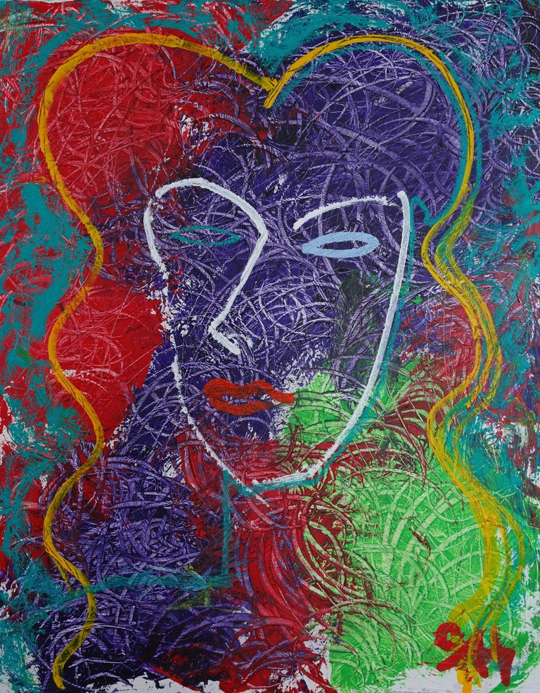 Sax Berlin - Inspiration. Contemporary Figurative Oil Painting For Sale ...