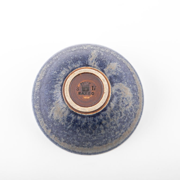Saxbo Glazed Stoneware Bowl For Sale at 1stDibs