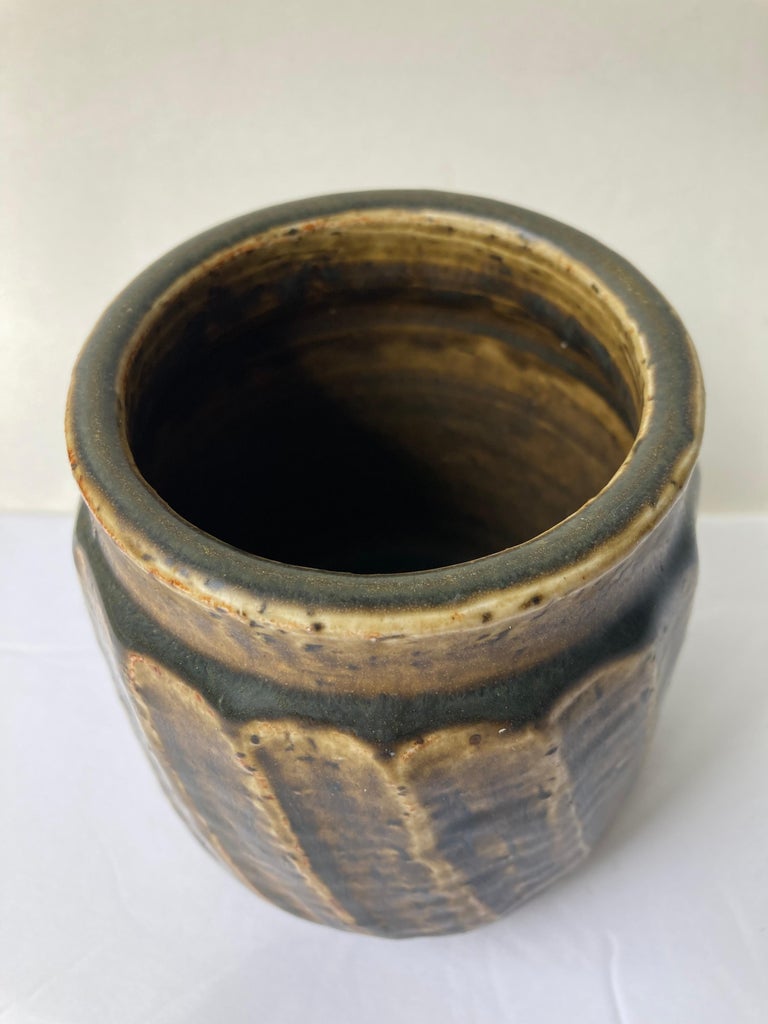 Saxbo glazed vase ceramic/stoneware by Edith Sonne , signed/marked For ...