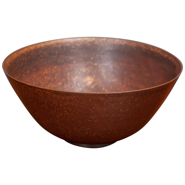 Saxbo Stoneware Ceramic Bowl, Denmark at 1stDibs
