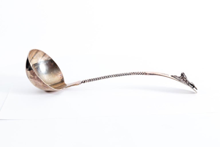 Saxon Stag by Gorham in Sterling Silver Ladle For Sale at 1stDibs