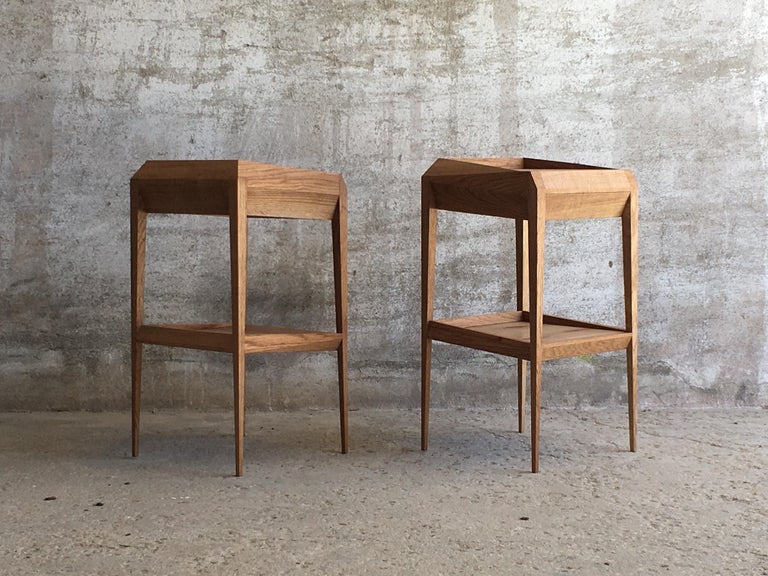 SB night stand, sophisticated and elegant bedside table with drawer ...