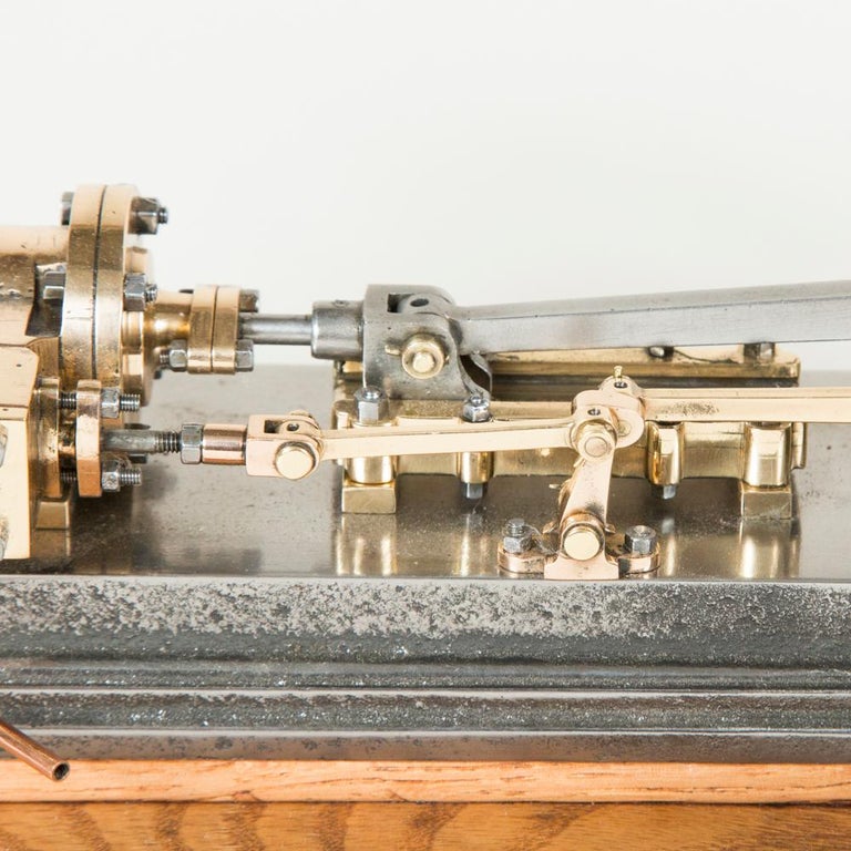Scale Model of a Single Cylinder Horizontal Mill Steam Engine at 1stDibs