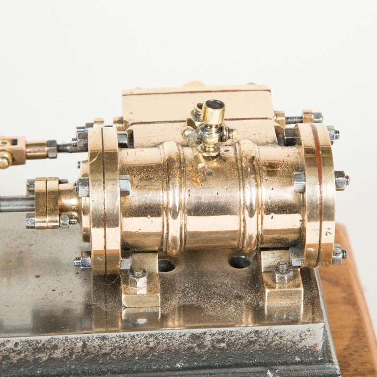 Scale Model of a Single Cylinder Horizontal Mill Steam Engine at 1stDibs