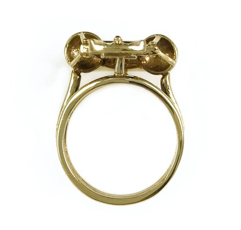 Scales of Justice Gold Ring For Sale at 1stDibs | scales of justice ...