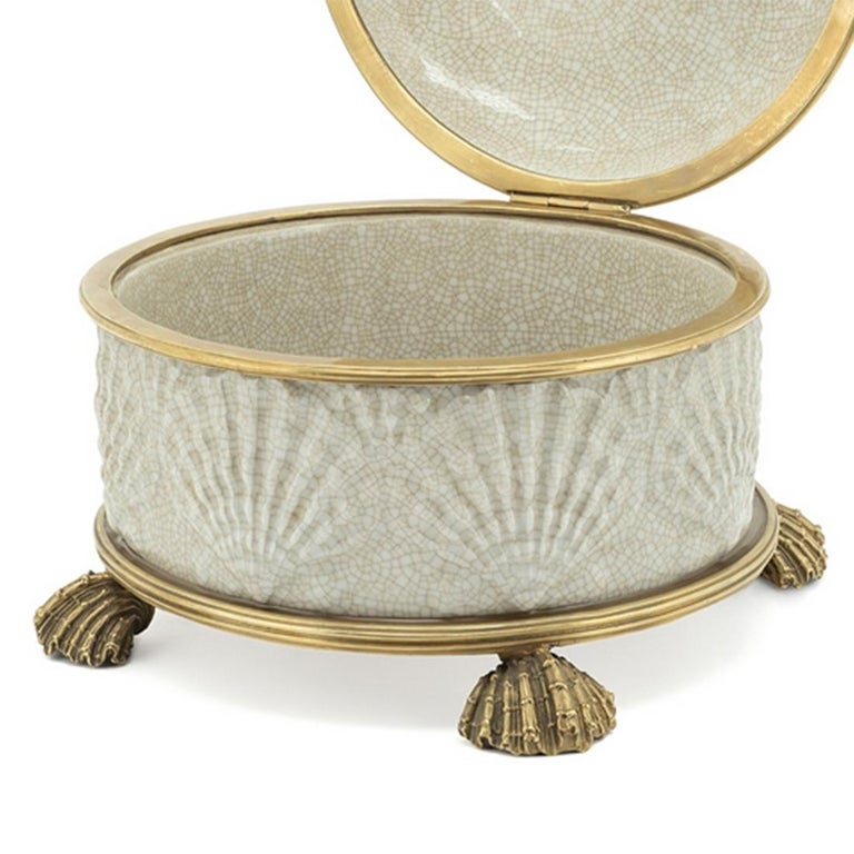 Scallop Shell Box For Sale at 1stDibs