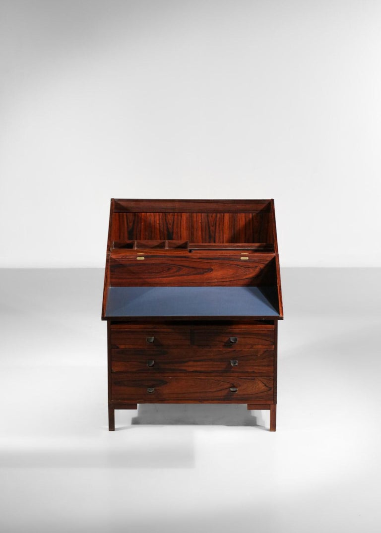 Scandinavian 60's Style Solid Wood Sideboard Danish Bar Commode For ...