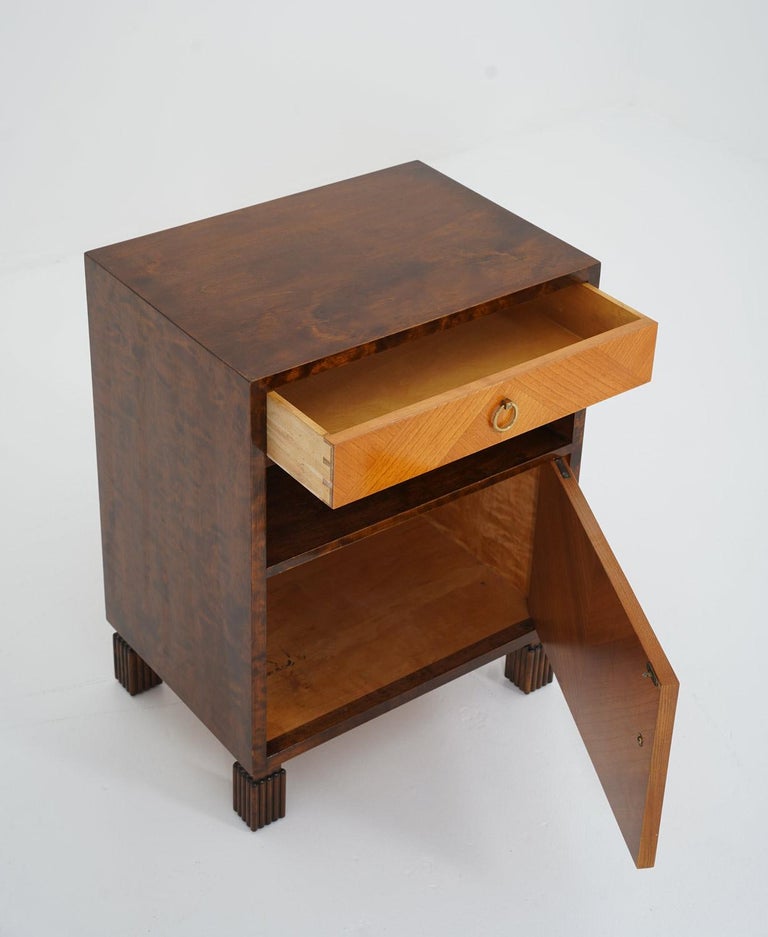Scandinavian Art Deco Bedside Tables by Axel Larson for Bodafors For ...