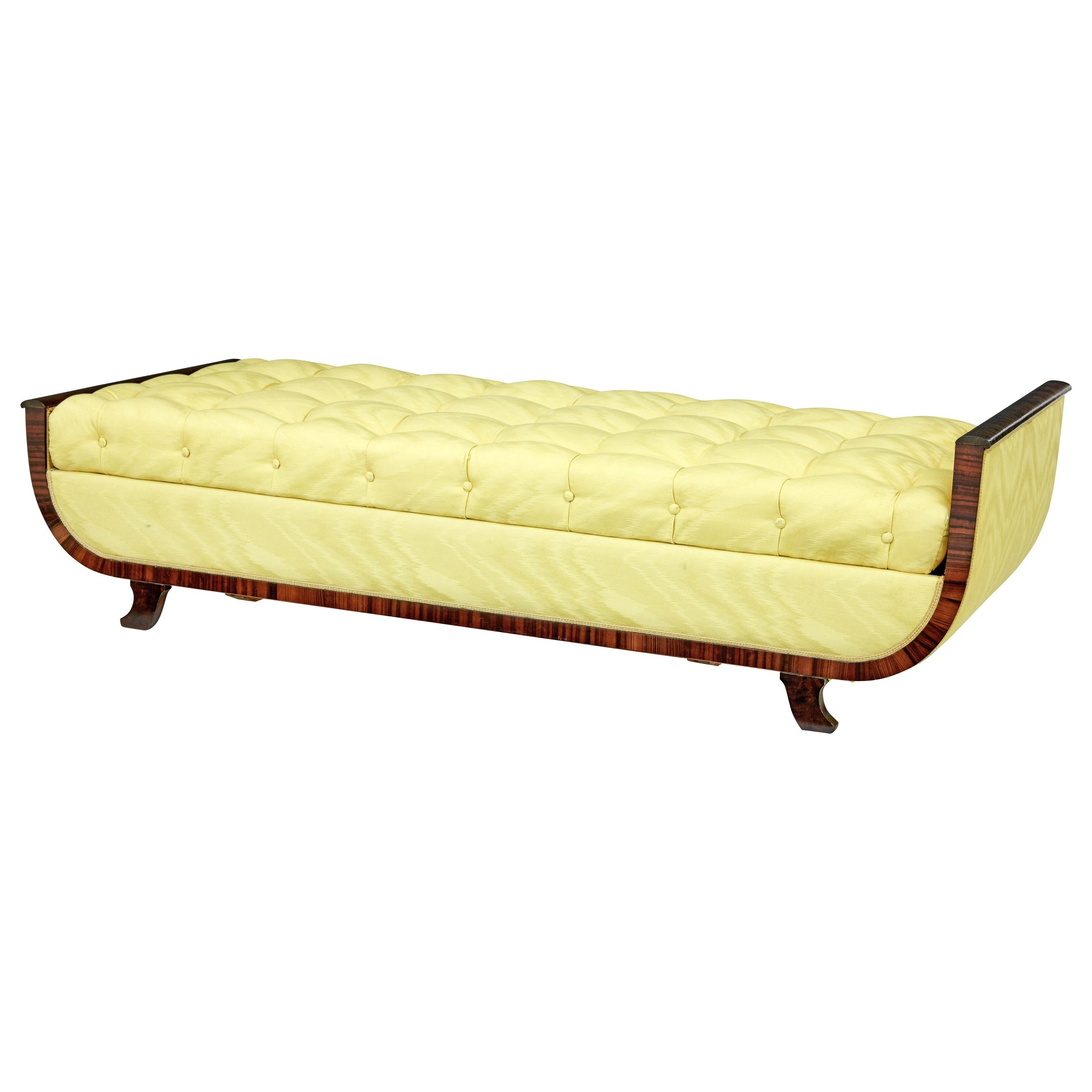 Sylva Daybed with Hand Pleated Upholstery and Scandinavian White Oak ...