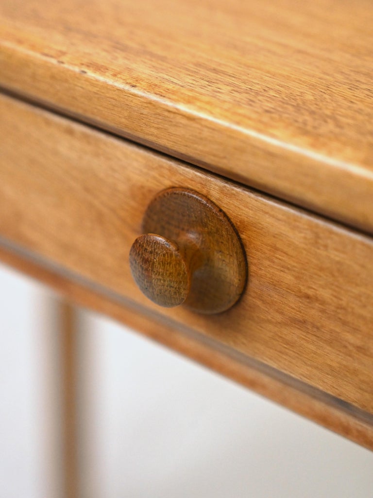 Scandinavian Birch Desk For Sale at 1stDibs