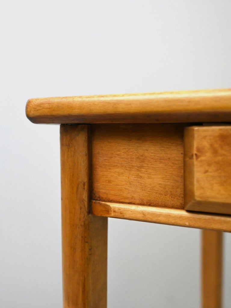 Scandinavian Birch Desk For Sale at 1stDibs