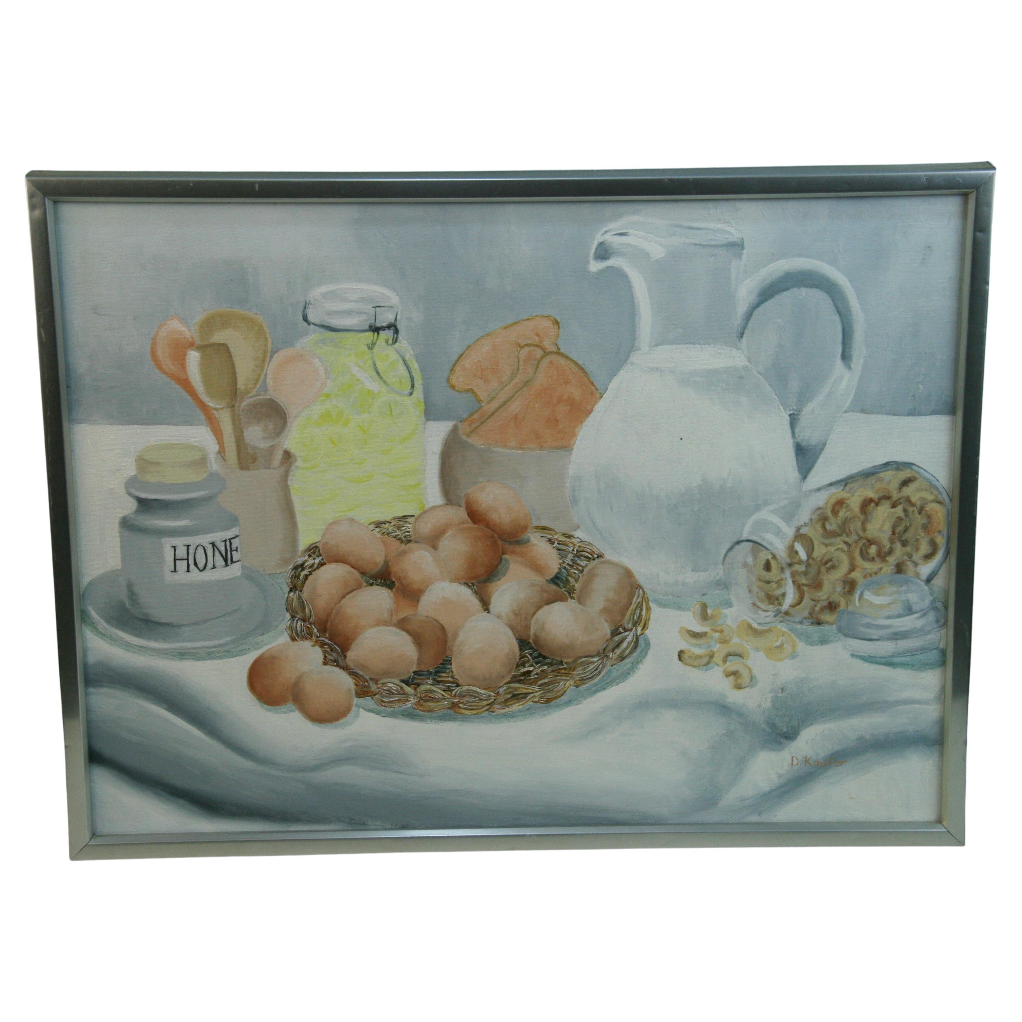 Mid-Century Modern Still Life, 1970 For Sale at 1stDibs