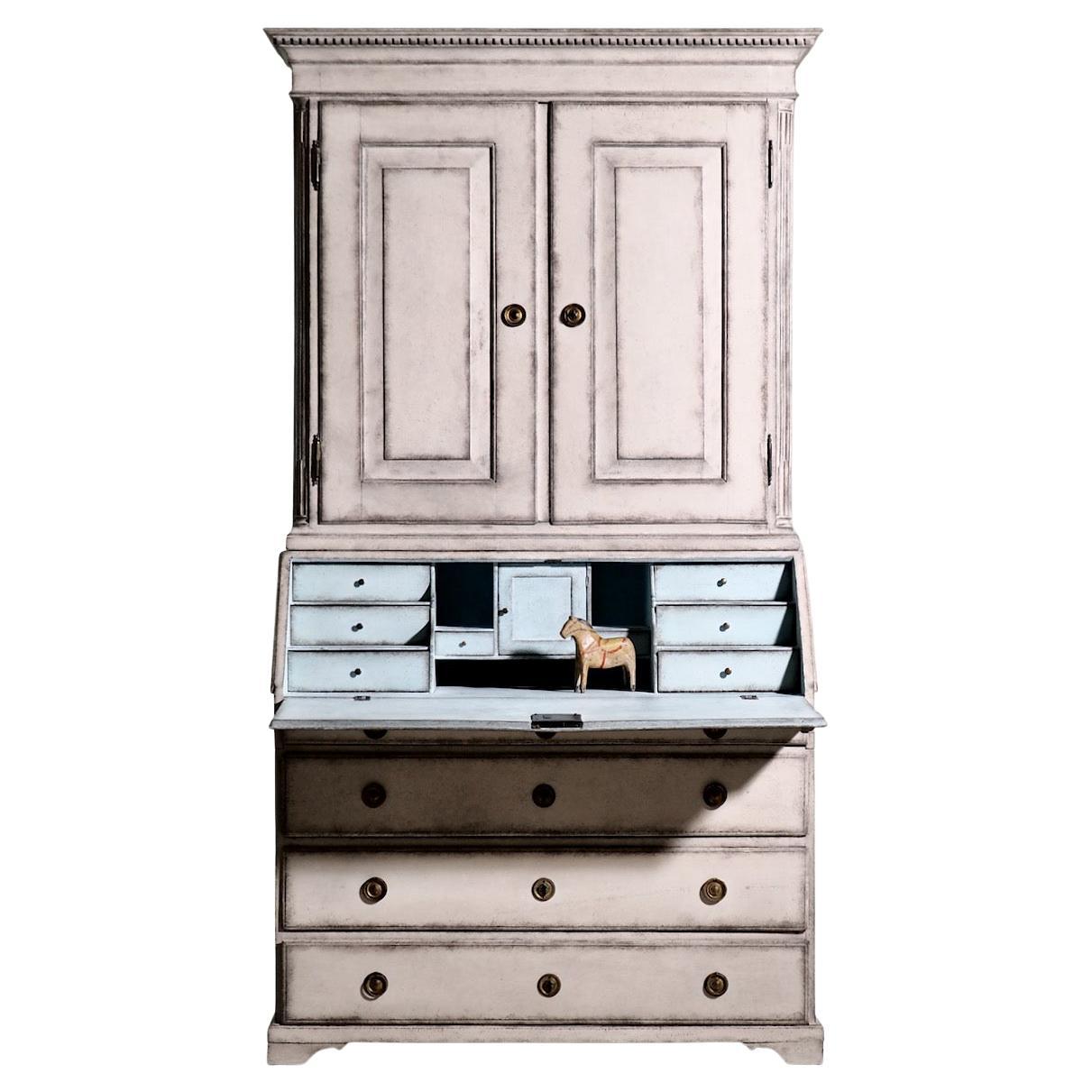 Scandinavian Bureau with Original Locks and Hardware, circa 1750 For ...