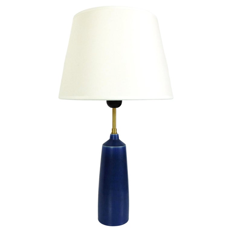 Scandinavian Ceramic Table Lamp, Per Linnemann-Schmidt for Palshus ...