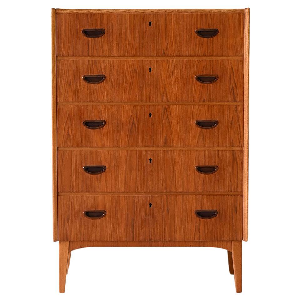 Scandinavian chest of drawers 1960s For Sale at 1stDibs