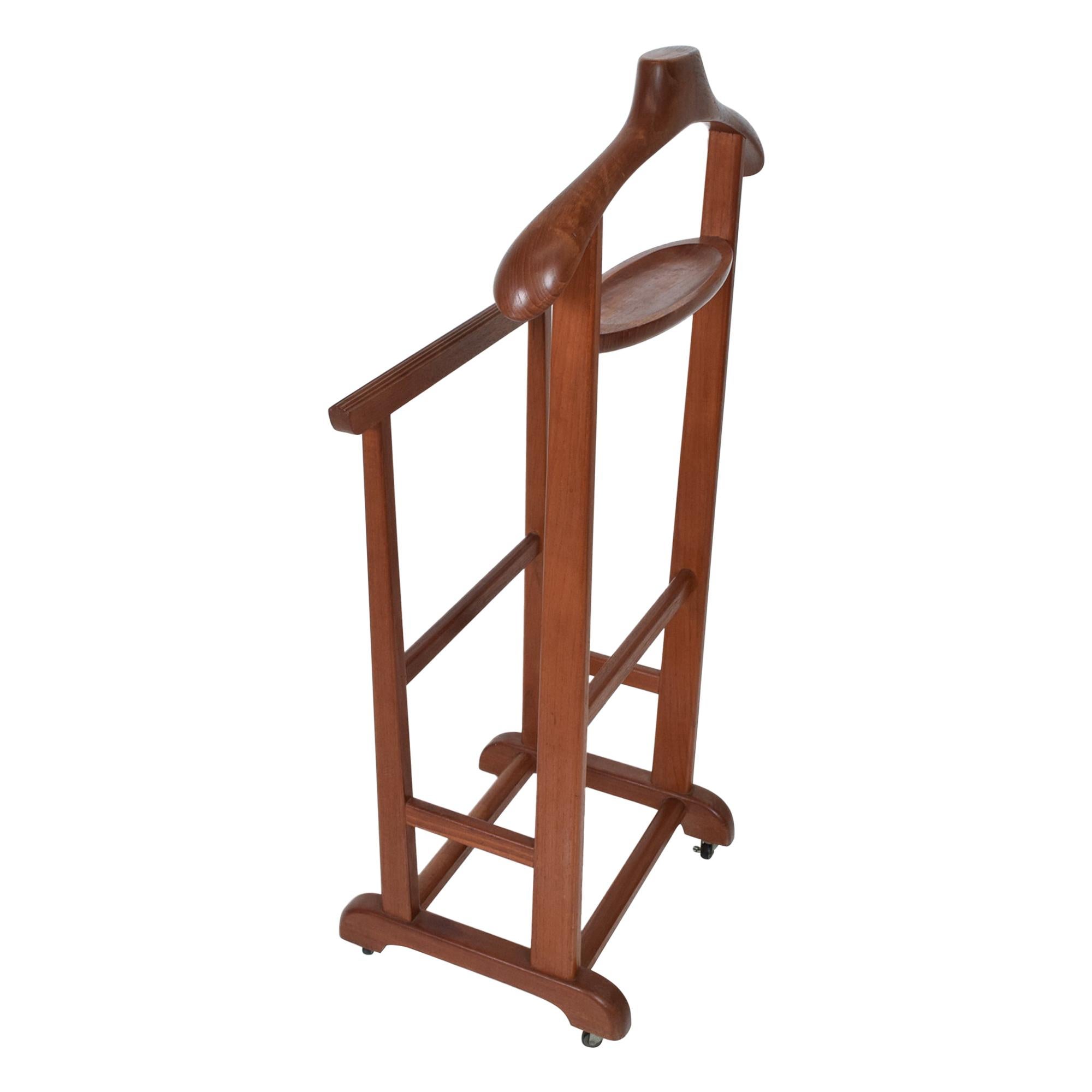 Scandinavian Folding Out Wall Valet, 1960s For Sale at 1stDibs