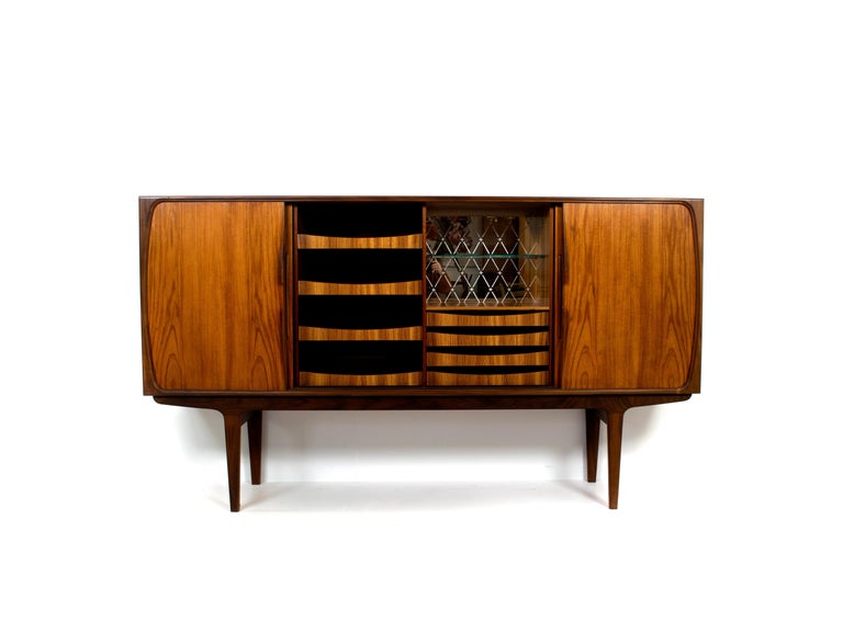 Scandinavian Design Sideboard in Teak in Omann Jun Style, 1960s For ...