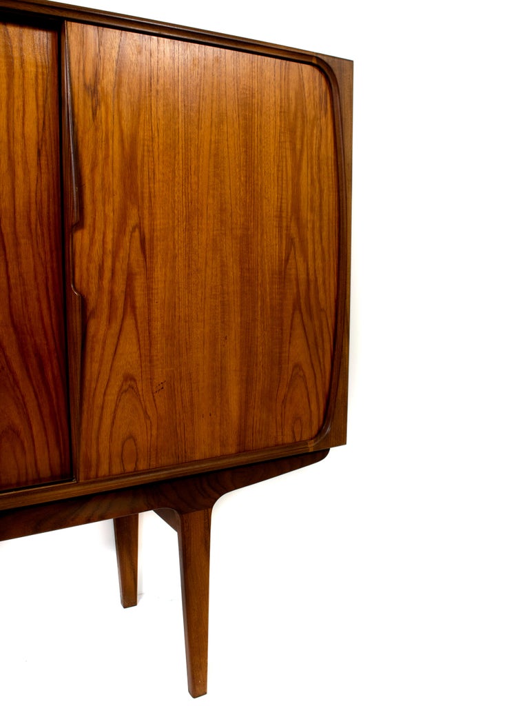 Scandinavian Design Sideboard in Teak in Omann Jun Style, 1960s For ...