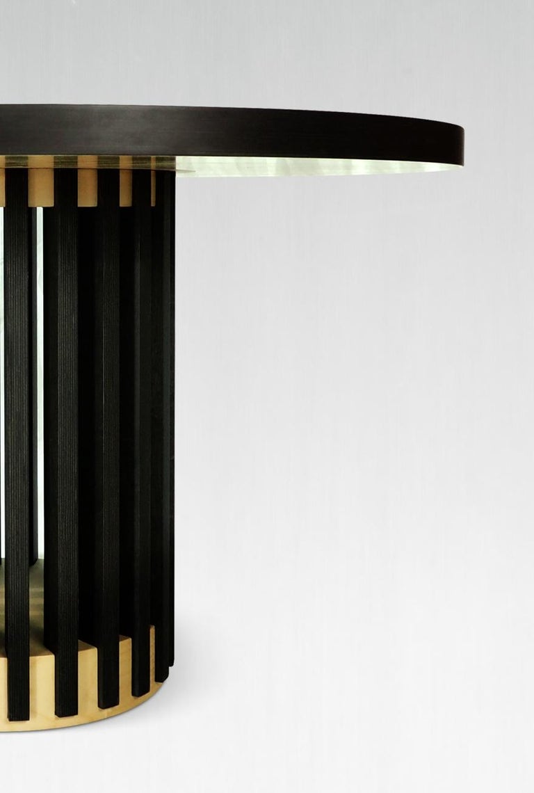 Scandinavian Designer Ecological Round Table For Sale at 1stDibs