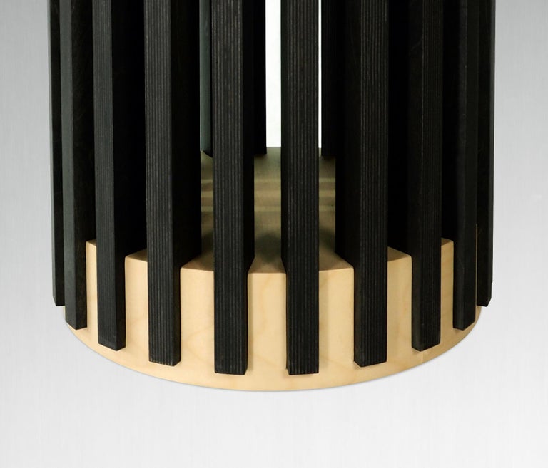 Scandinavian Designer Ecological Round Table For Sale at 1stDibs