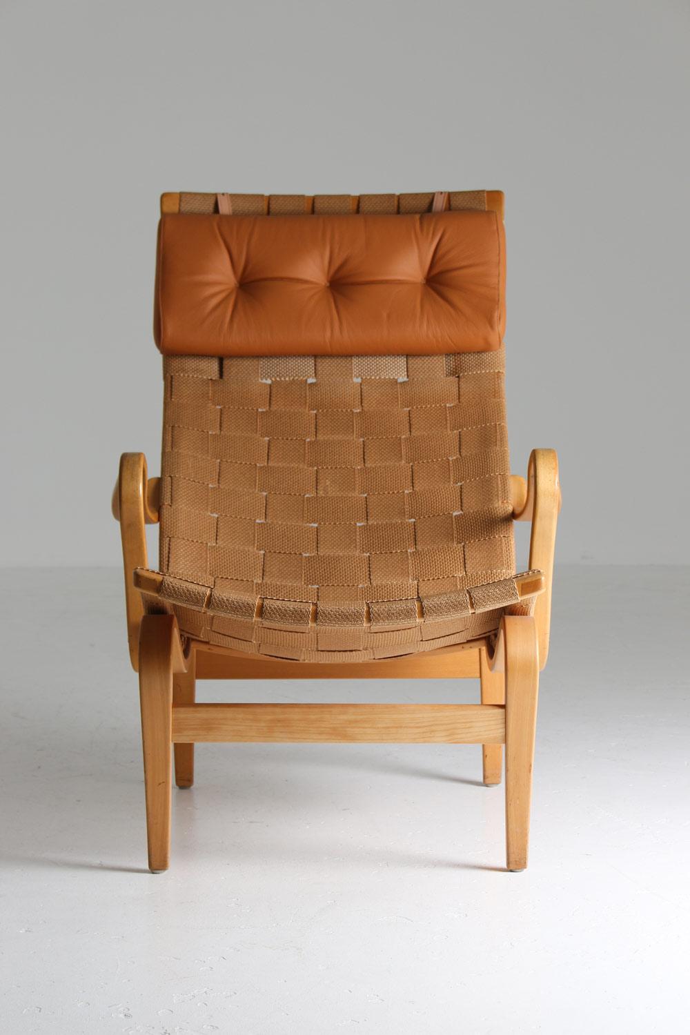 Scandinavian Easy Chair "Pernilla 1" by Bruno Mathsson at 1stDibs ...