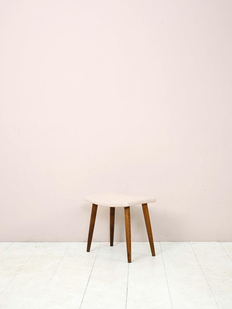 Scandinavian Footstool For Sale at 1stDibs