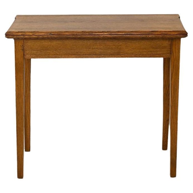 Scandinavian Gaming Table with Opening Top For Sale at 1stDibs