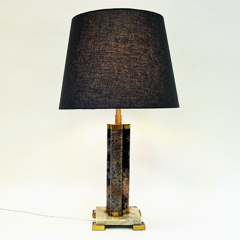 Vintage Scandinavian Granite Stoneware Table Lamp, 1970s For Sale at ...