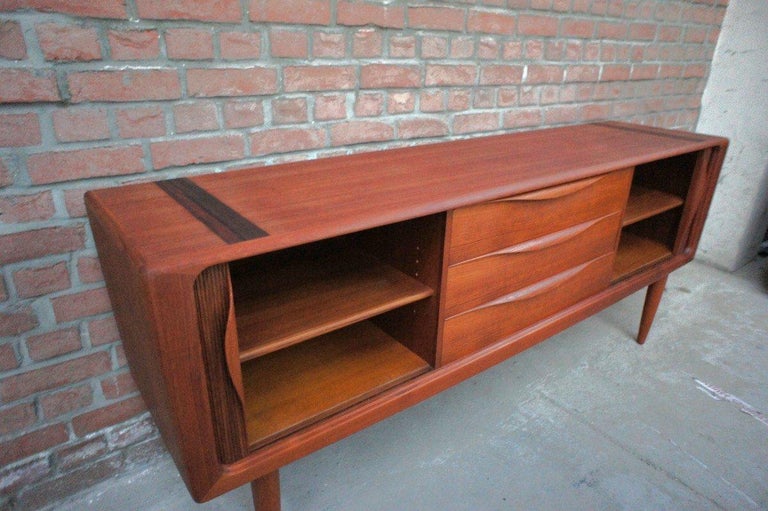 Scandinavian mid century design sideboard, attributed to Bernhard ...