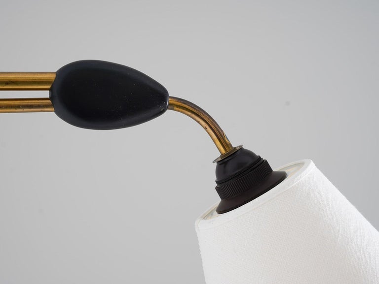 Scandinavian Mid-Century Swivel Arm Wall Lamp by Pagos For Sale at 1stDibs