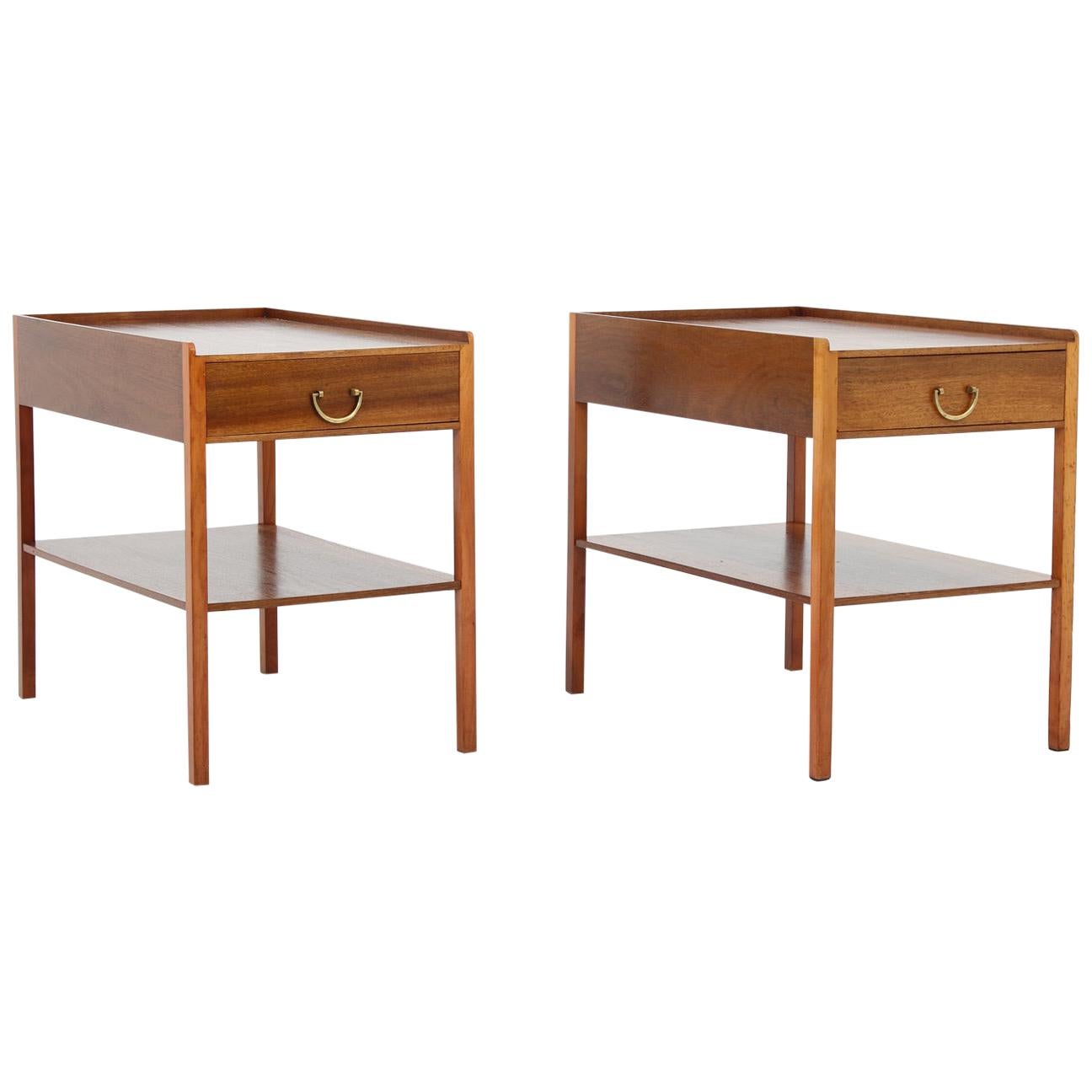 Scandinavian Midcentury Bedside Tables by Josef Frank for Svenskt Tenn ...