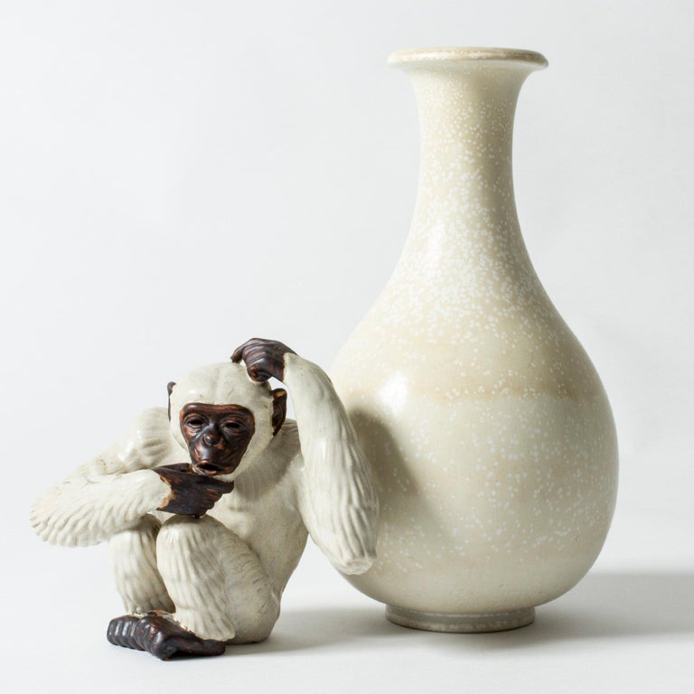 Scandinavian Midcentury Monkey Figurine by Gunnar Nylund for Rörstrand ...