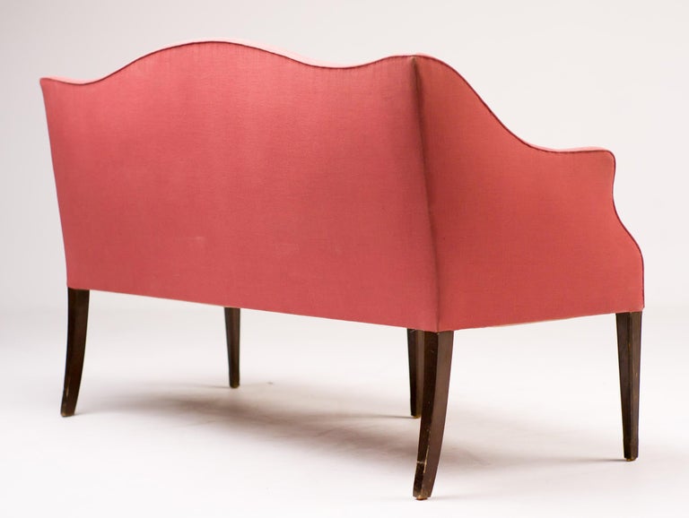 Scandinavian Modern Architectural Sofa For Sale at 1stDibs