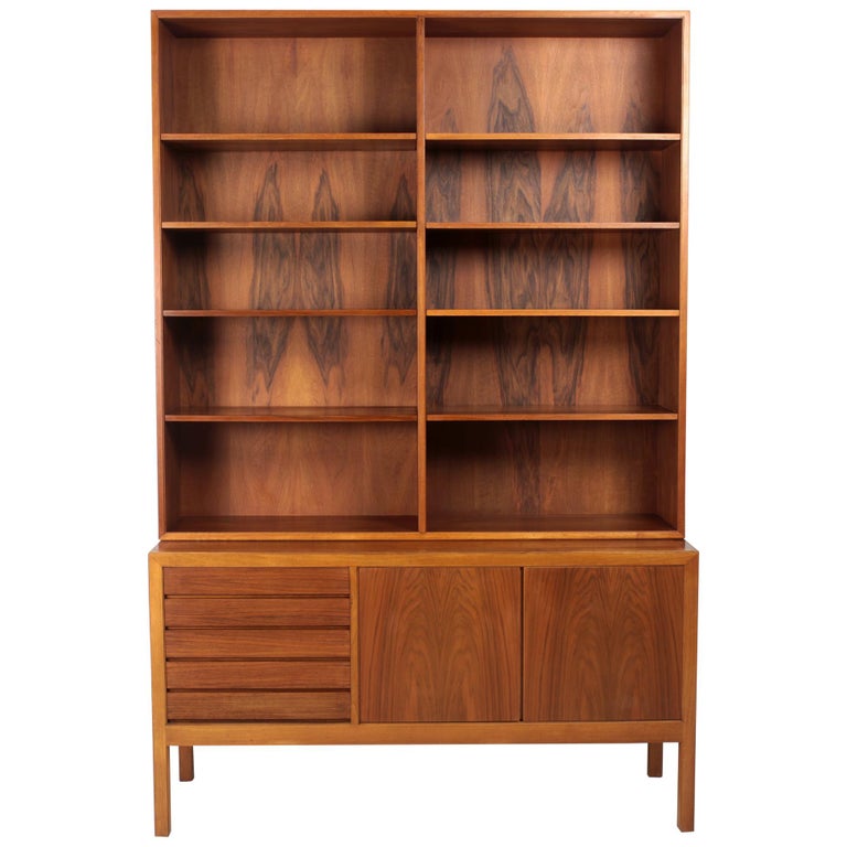 Scandinavian Modern Bookcase by Alf Svensson for Bodafors, 1963 at 1stDibs