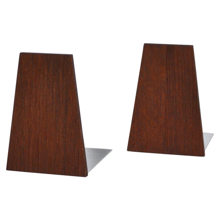 Scandinavian Modern Bookends, 1960s at 1stDibs