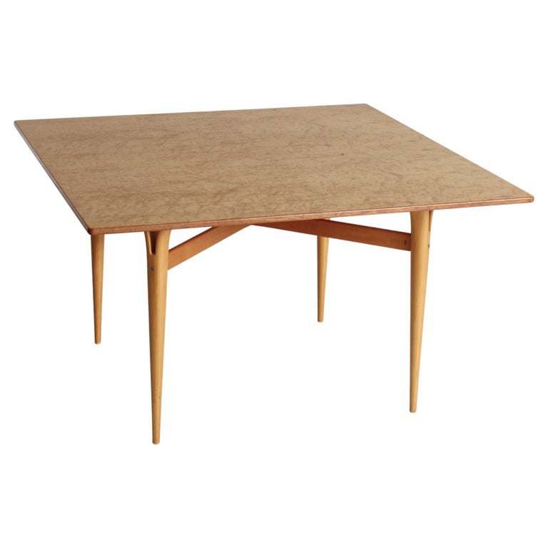 Scandinavian Modern Cleft-Leg Table by Bruno Mathsson for Karl Mathsson ...