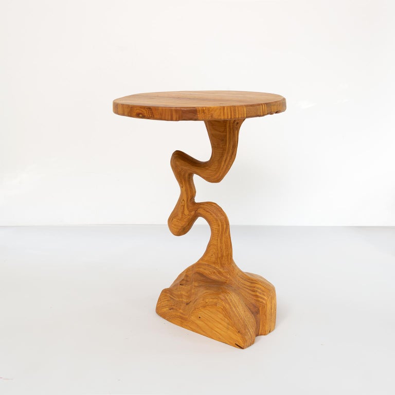 Scandinavian Modern Crooked Column Table at 1stDibs