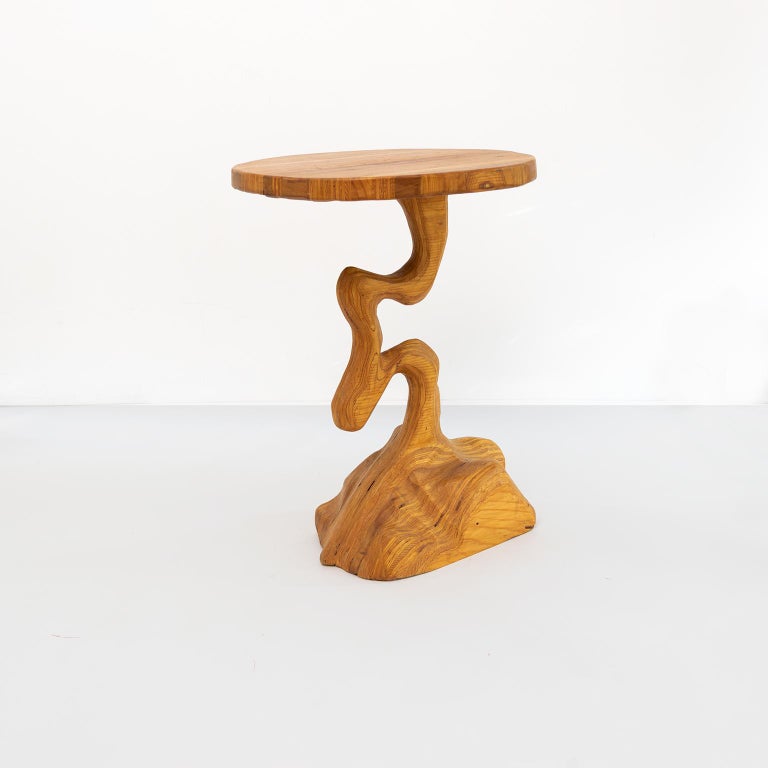 Scandinavian Modern Crooked Column Table at 1stDibs