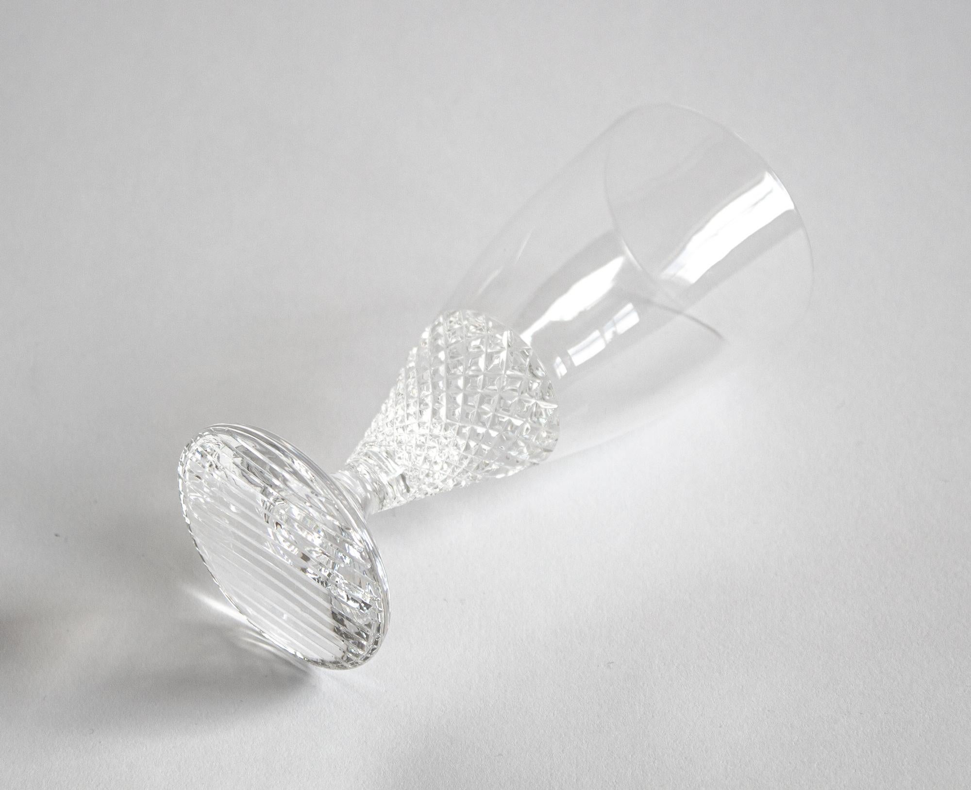 Scandinavian Modern Crystal Glass Designed by Ingeborg Lundin for ...